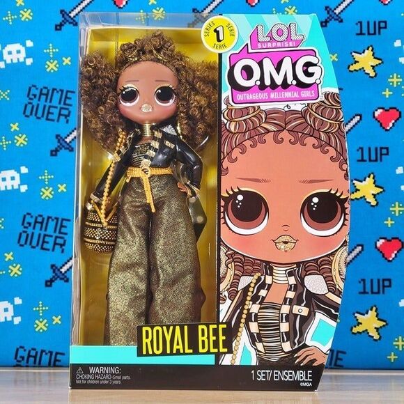 Toys | Authentic Series 1 Lol Surprise Royal Bee 9 Omg Collectible ...